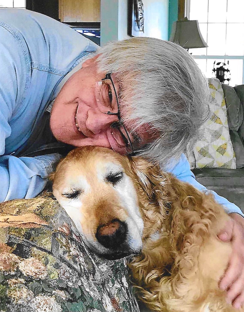 A boy and his dog – Warren Bluhm